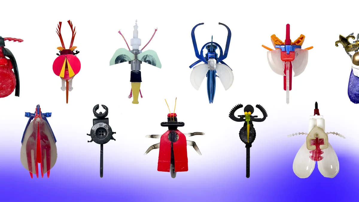 Plastic insects: from waste to new nature | Next Nature