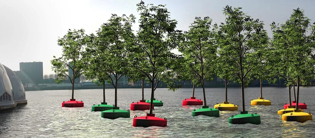 Bobbing Trees in Rotterdam | Next Nature