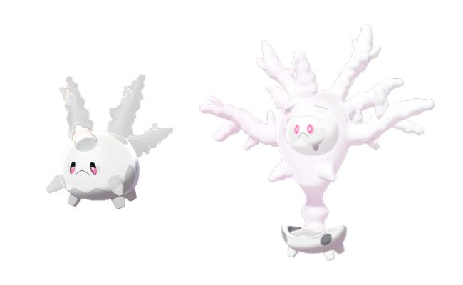 corsola evolution sword